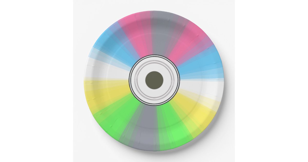 Cool Fake CD Paper Plates | Zazzle