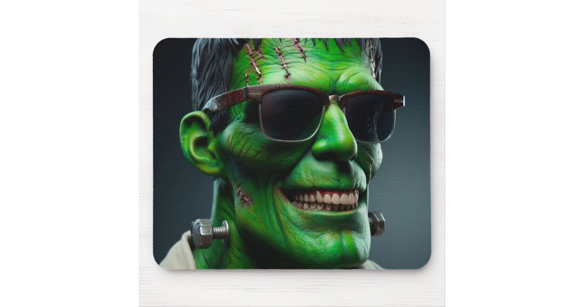 Cool Frankenstein Mouse Pad | Zazzle