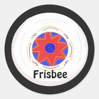 Ultimate Frisbee Stickers | Zazzle