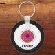 Cool Frisbee Design Keychain | Zazzle