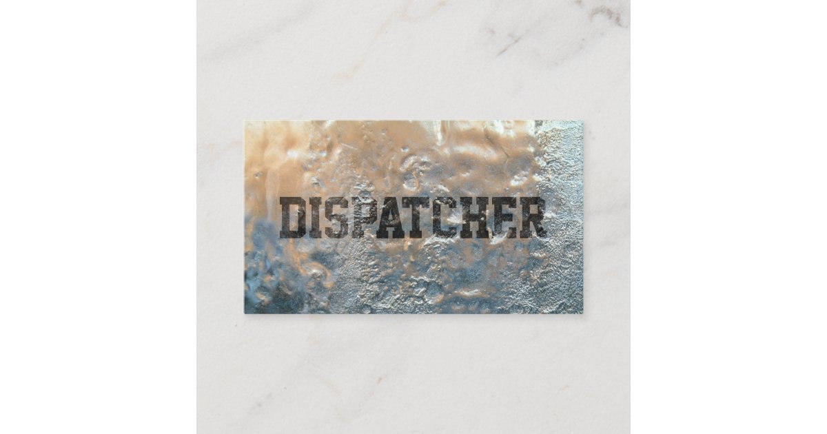 Cool Frozen Ice Dispatcher Business Card | Zazzle