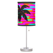 COOL FUNKY SUNSET PALM TREE TABLE LAMP | Zazzle