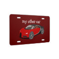 Cool Funny Car Tag Design License Plate | Zazzle