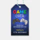 Cool Game Over Gaming Thank You Gift Tags | Zazzle