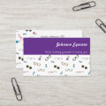 Cool Glasses and Contacts Eye Care Business Card | Zazzle