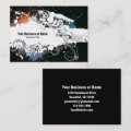 Cool Grunge Snowboard Business Card | Zazzle