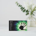 Cool Hand Print; Handprint Business Card | Zazzle