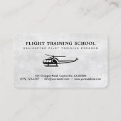 Cool Helicopter Pilot Trainer Flight Instructor Business Card | Zazzle