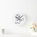 Cool Infinity Symbol Philosophical Clock | Zazzle