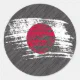 Cool Japanese flag design Classic Round Sticker | Zazzle