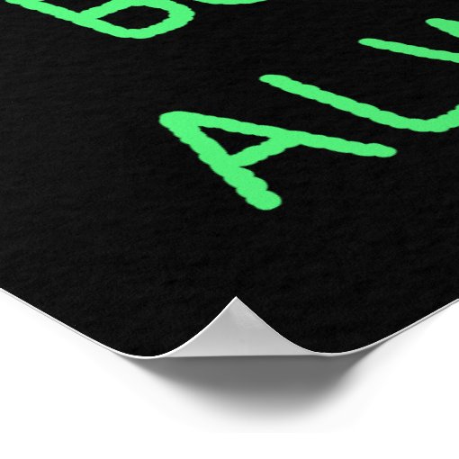 Cool Kindess Floral Poster | Zazzle