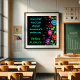 Cool Kindess Floral Poster | Zazzle
