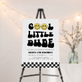 Cool Little Dude | Boys Rad Kid Welcome Sign | Zazzle