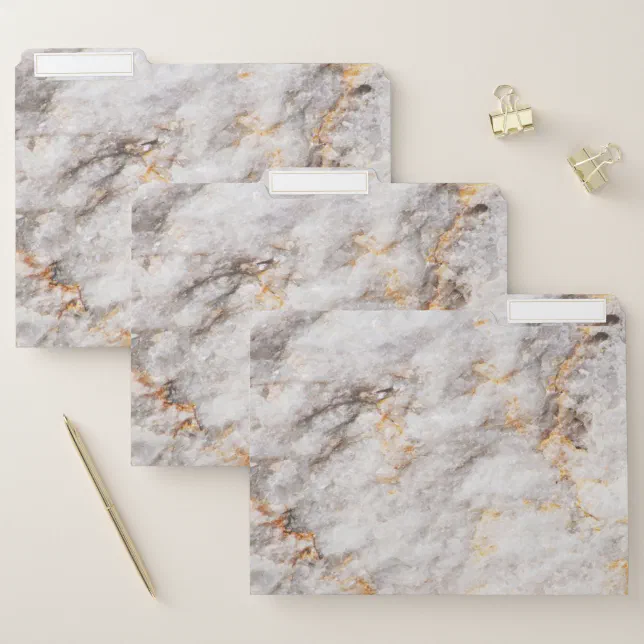 Cool Marble Granite Stone Texture File Folder | Zazzle