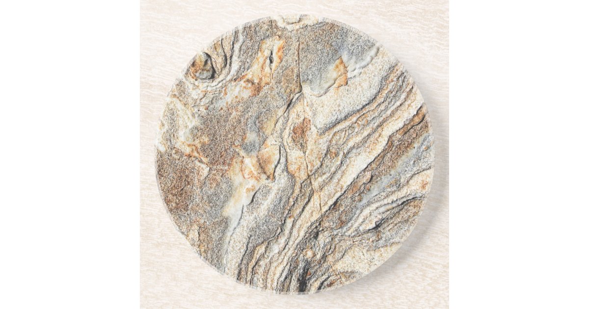 Cool Marble Texture Pattern Coaster | Zazzle