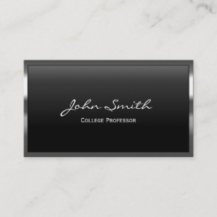 College Professor Business Cards - Business Card Printing | Zazzle