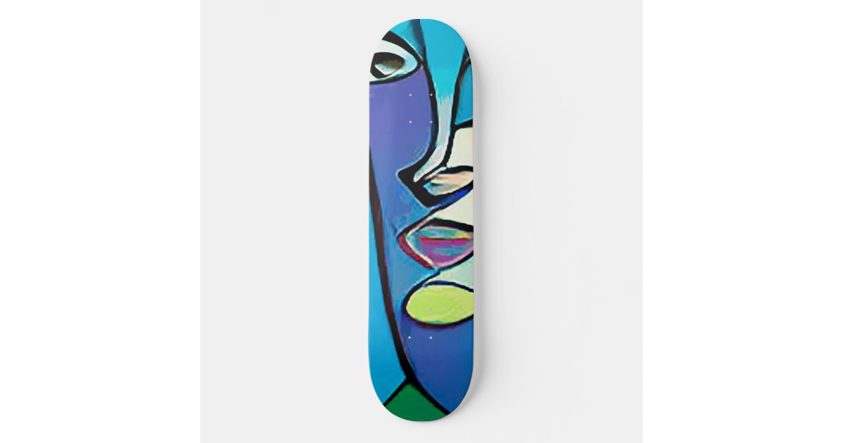 Cool Modern Abstract Art Skateboard Deck | Zazzle