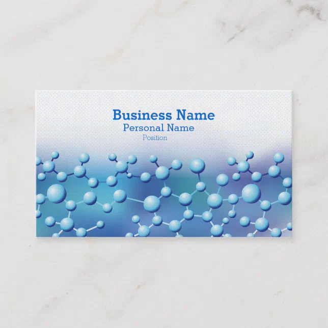Cool Modern Science Laboratory Pharmacy Business Business Card | Zazzle