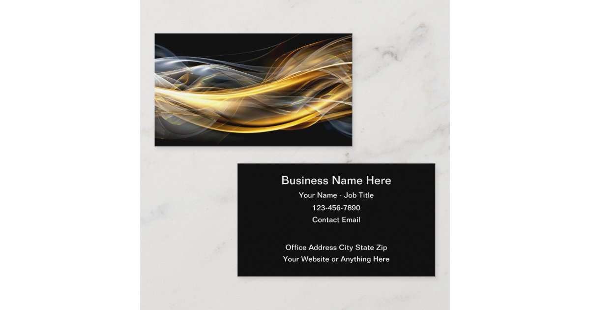 Cool Modern Unique Original Business Cards | Zazzle