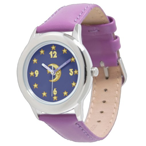 Cool Moon and Stars Watch | Zazzle
