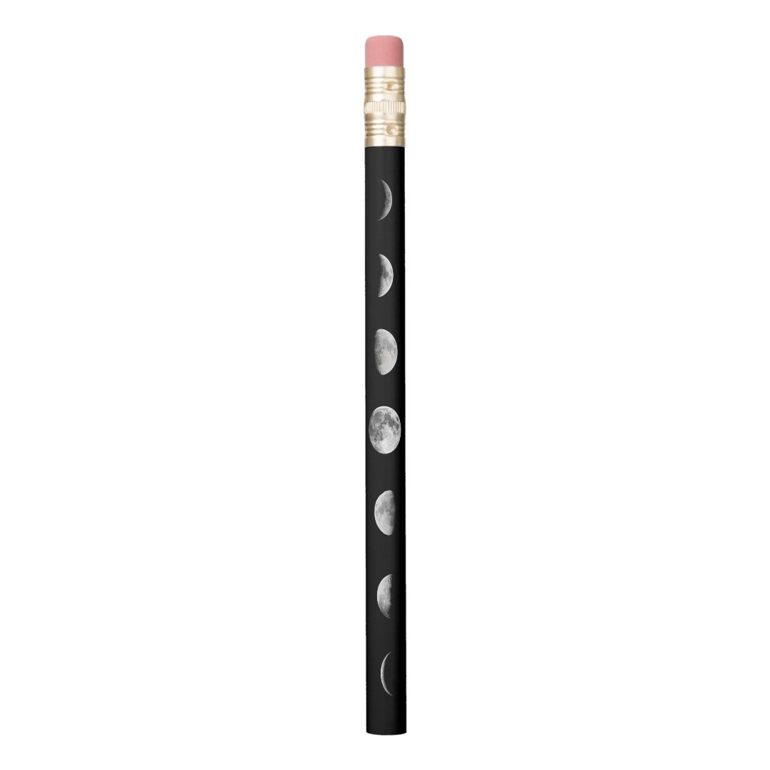 Cool Moon Phases Pencil | Zazzle