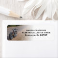 Cool Motorcycle Biker Custom Address Labels | Zazzle