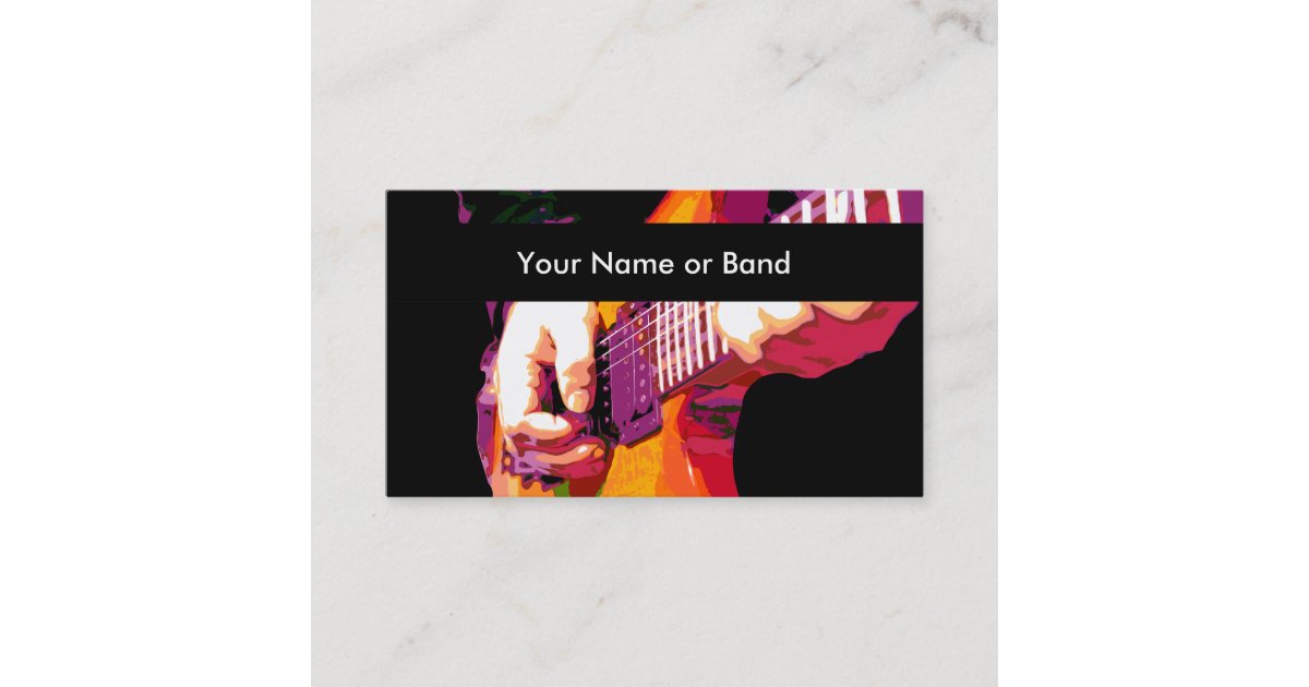 Cool Music Theme Business Card | Zazzle