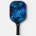Cool Nebula Galaxy Monogram Name Pickleball Paddle | Zazzle