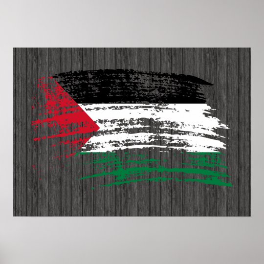 Cool Palestinian flag design Poster | Zazzle.com
