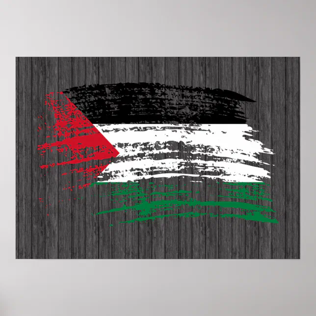 Cool Palestinian flag design Poster | Zazzle