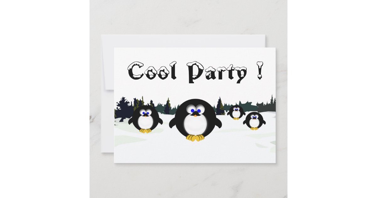 Cool Party Invitation | Zazzle