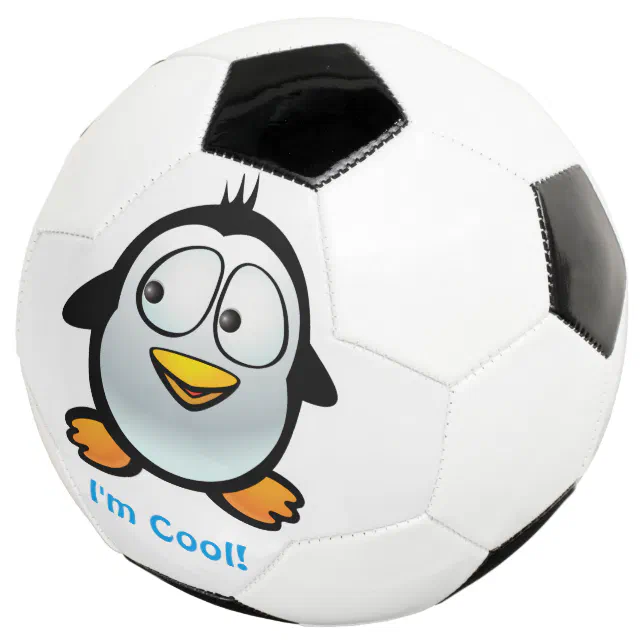 Cool Penguin Soccer Ball | Zazzle