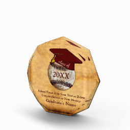 Cool Personalized Baseball Graduation Gifts | Zazzle
