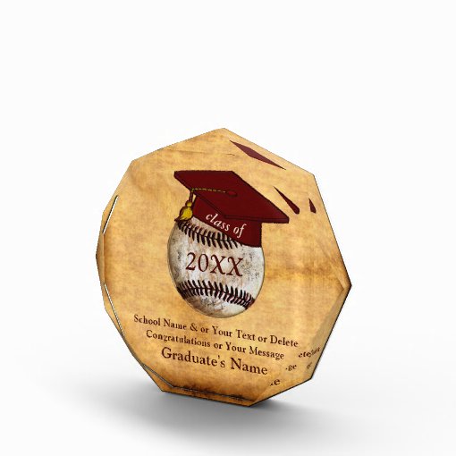 Cool Personalized Baseball Graduation Gifts | Zazzle