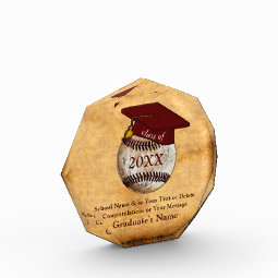 Cool Personalized Baseball Graduation Gifts | Zazzle