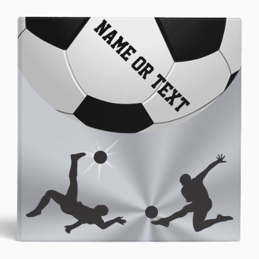 Cool Personalized Soccer Binder Album | Zazzle