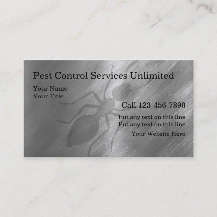 Cool Pest Control Business Cards | Zazzle.com