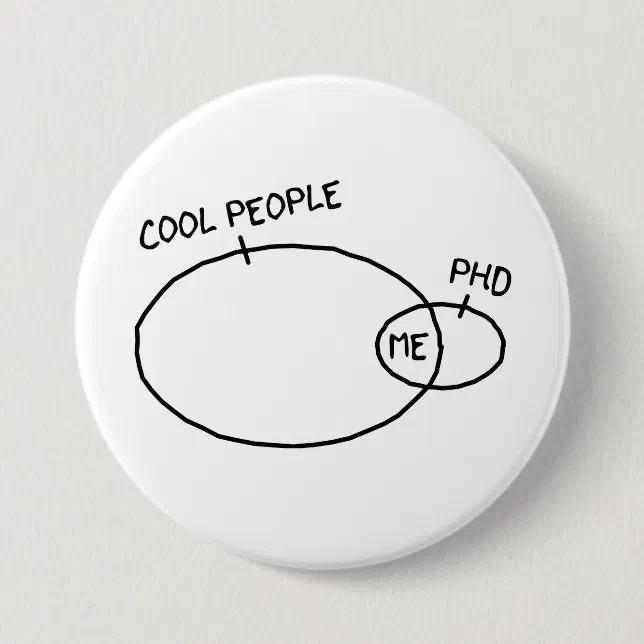 Cool PhD Button | Zazzle