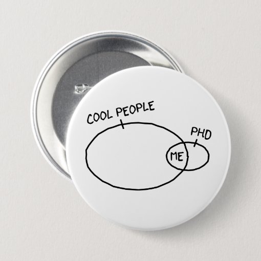 Cool PhD Button | Zazzle