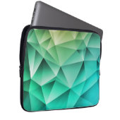 Cool Polygons Geometric Pattern Laptop Sleeve | Zazzle