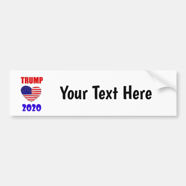 Cool Pro Donald Trump 2020 for President Bumper Sticker | Zazzle