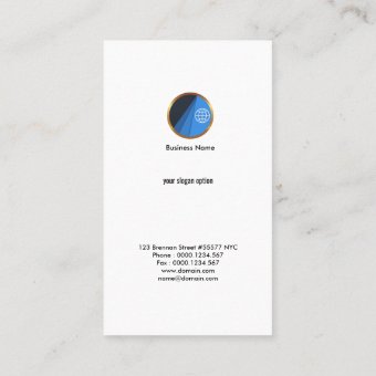 Cool Purple Trapezium Black Web Systems Analyst Business Card | Zazzle