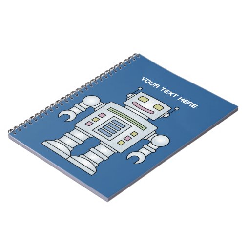 Cool Robot notebook | School supplies for kids | Zazzle