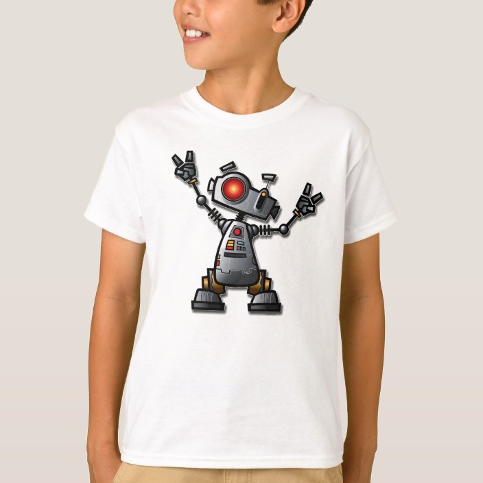 Cool Robot T-Shirt | Zazzle.com