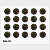Cool RPM Gauge Sticker | Zazzle