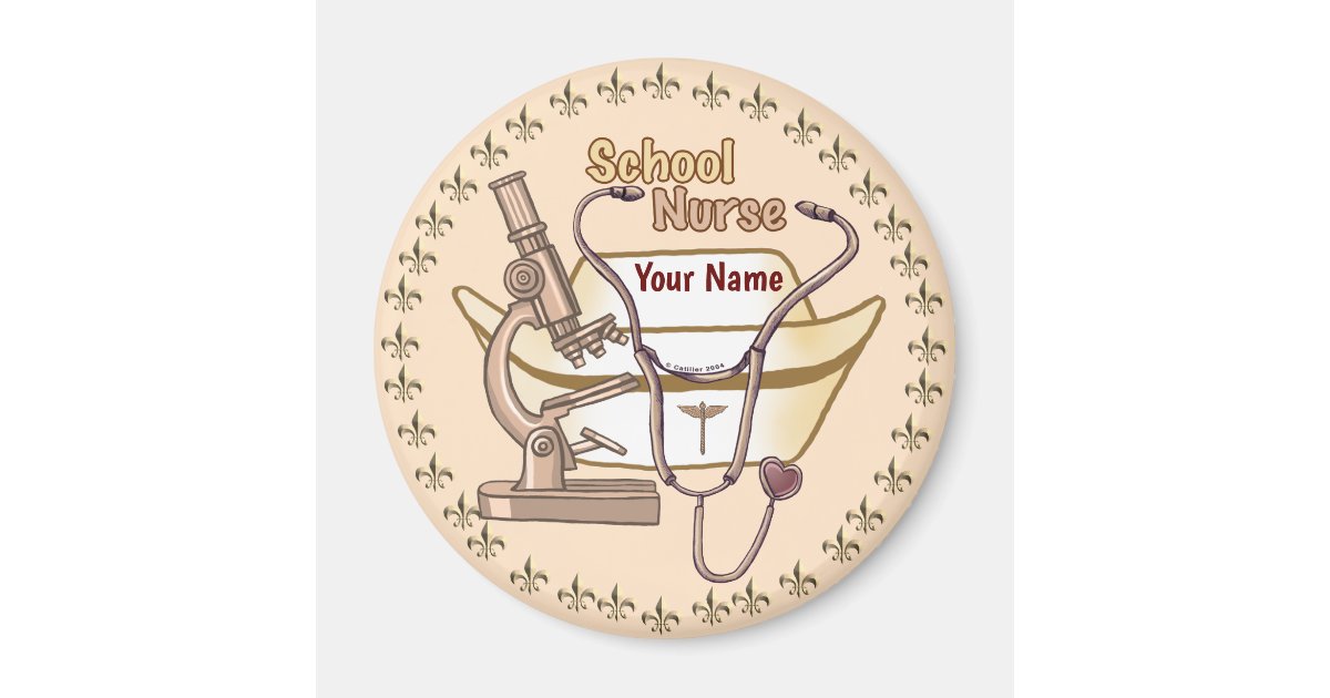Cool School Nurse magnet | Zazzle