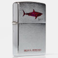 Cool Shark zippo-lighter with name Zippo Lighter | Zazzle