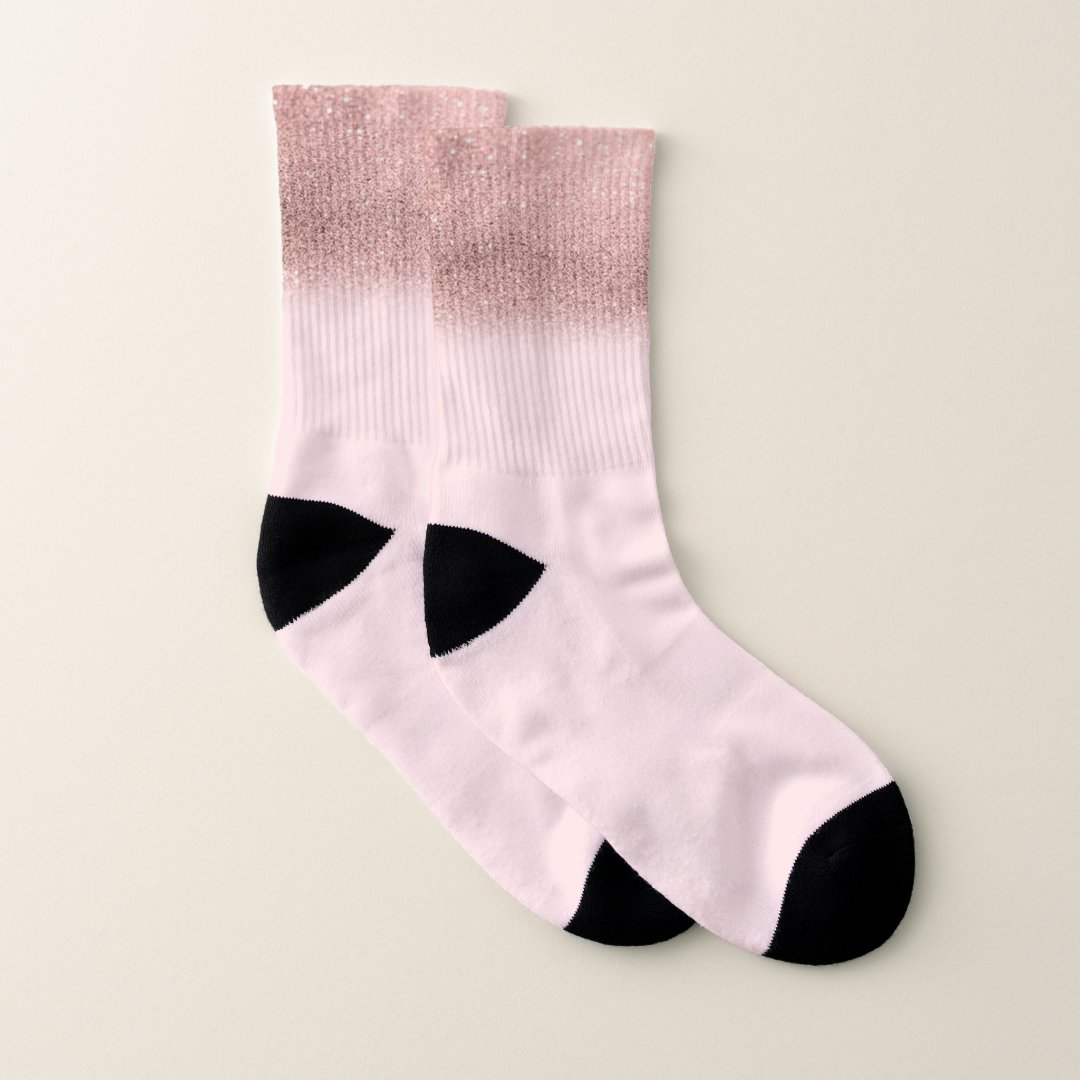 Cool Shiny Glitter Socks | Zazzle