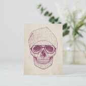 Cool skull postcard | Zazzle