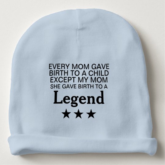 Cool Smart Cute Funny Quotes Baby Beanie | Zazzle.com